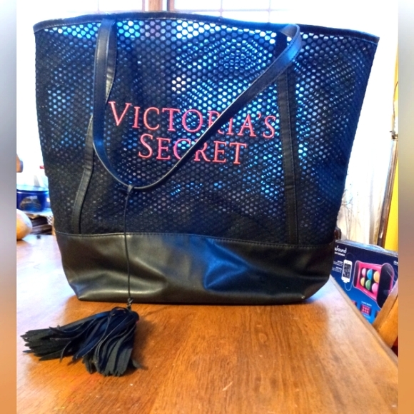 Victoria's Secret | Bags | Victorias Secret Mesh Toteshoulder Bag ...